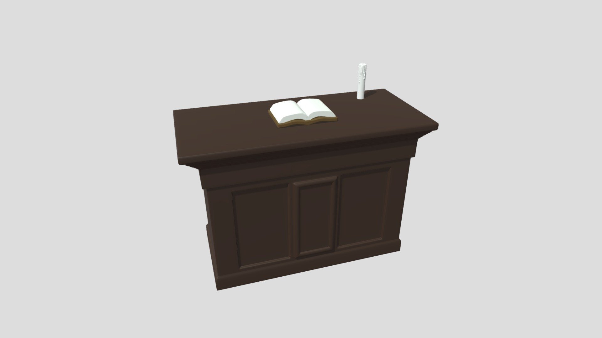 Church Altar - 3D model by awramos [0c6e1b0] - Sketchfab
