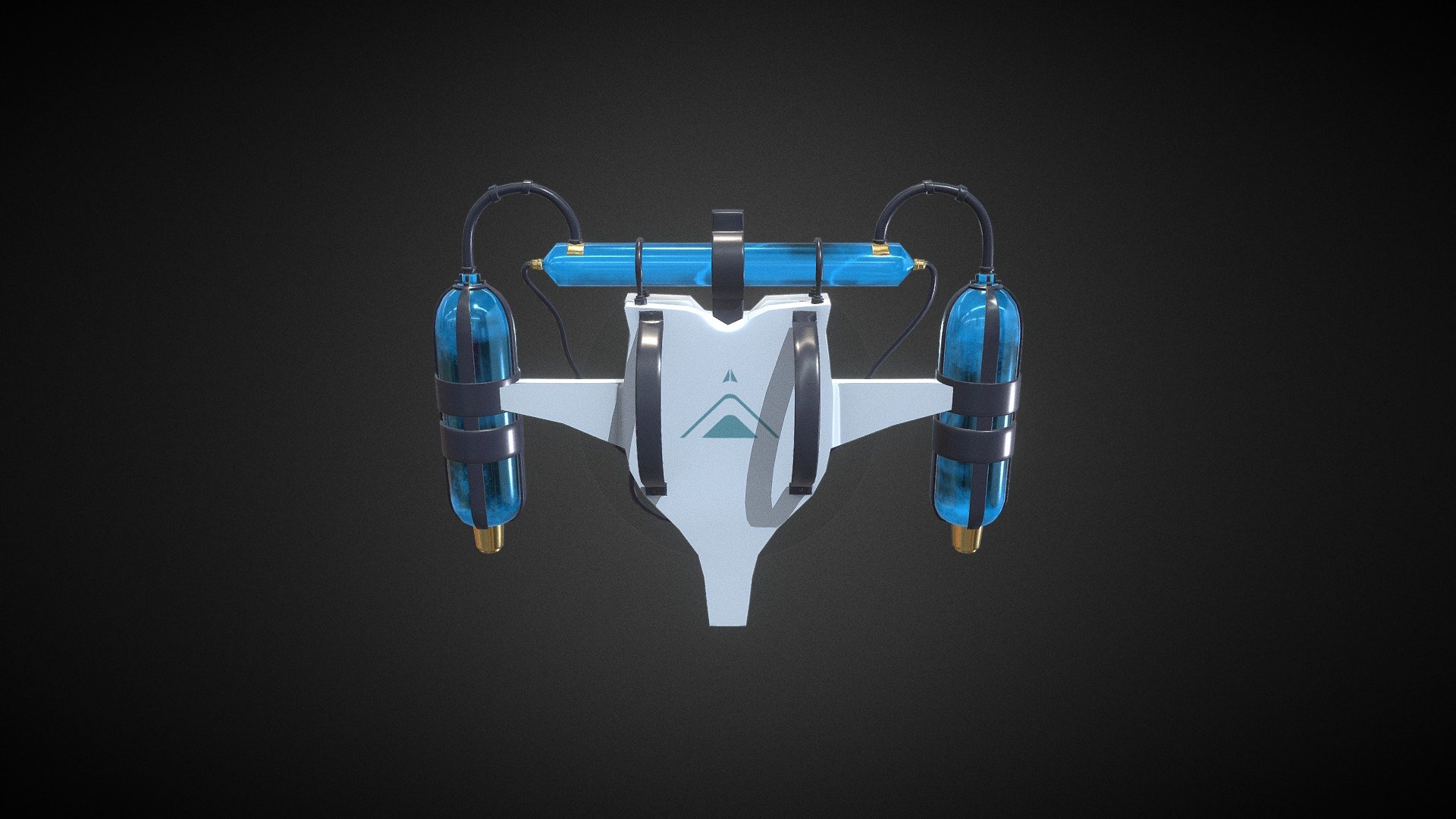 Jetpack prop - 3D model by vboubee [0c6e61b] - Sketchfab