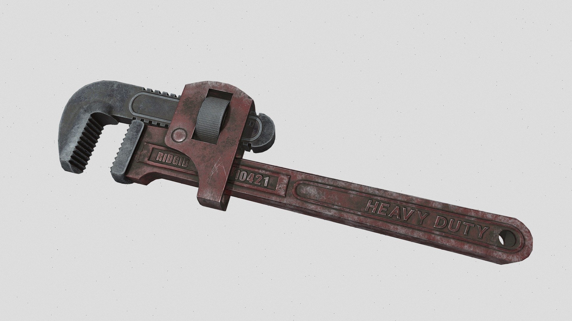 Adjustable Wrench Tool - 3D model by paladin402 [0c6e90b] - Sketchfab