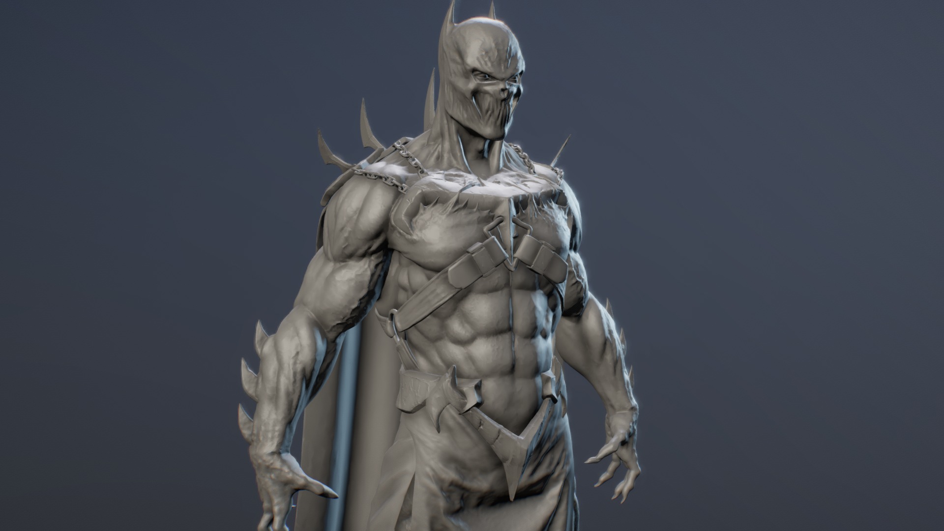 Dark Knight - 3D model by SuadK [0c6fa36] - Sketchfab