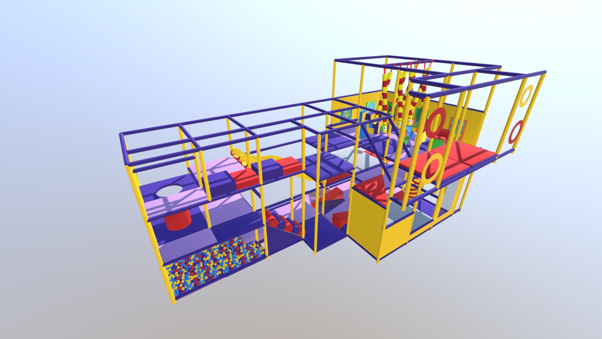 O Zone Soft Play - 3D model by House Of Play (@HouseOfPlay) [0c6fe9a ...
