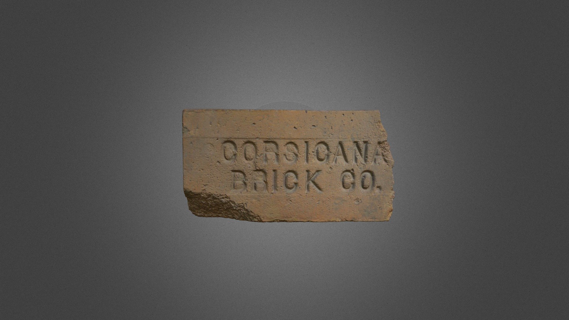 Corsicana Brick (SMU 3) - Download Free 3D model by Archaeology ...