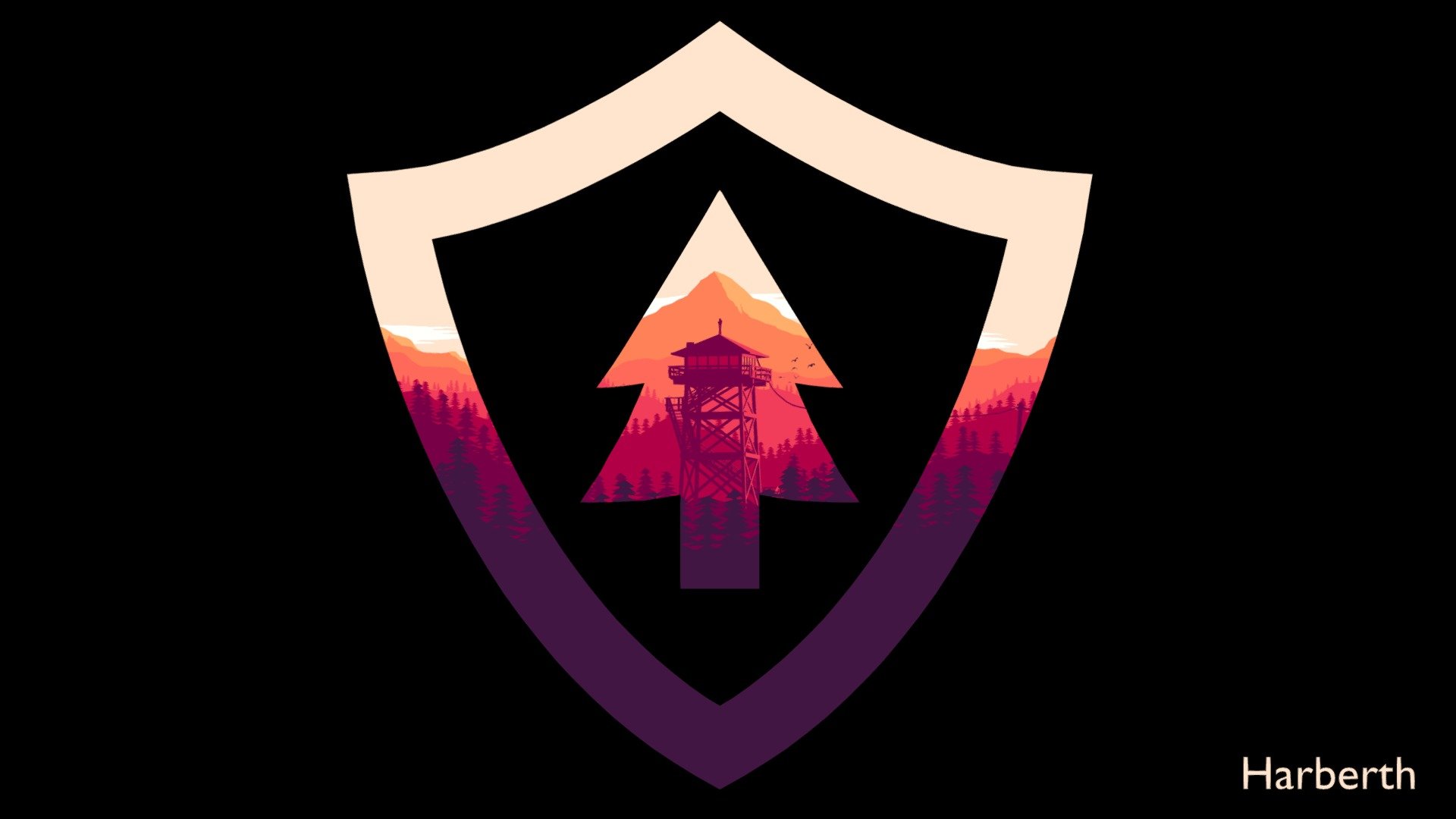 Firewatch Fanart - 3D model by Harberth [0c7109e] - Sketchfab