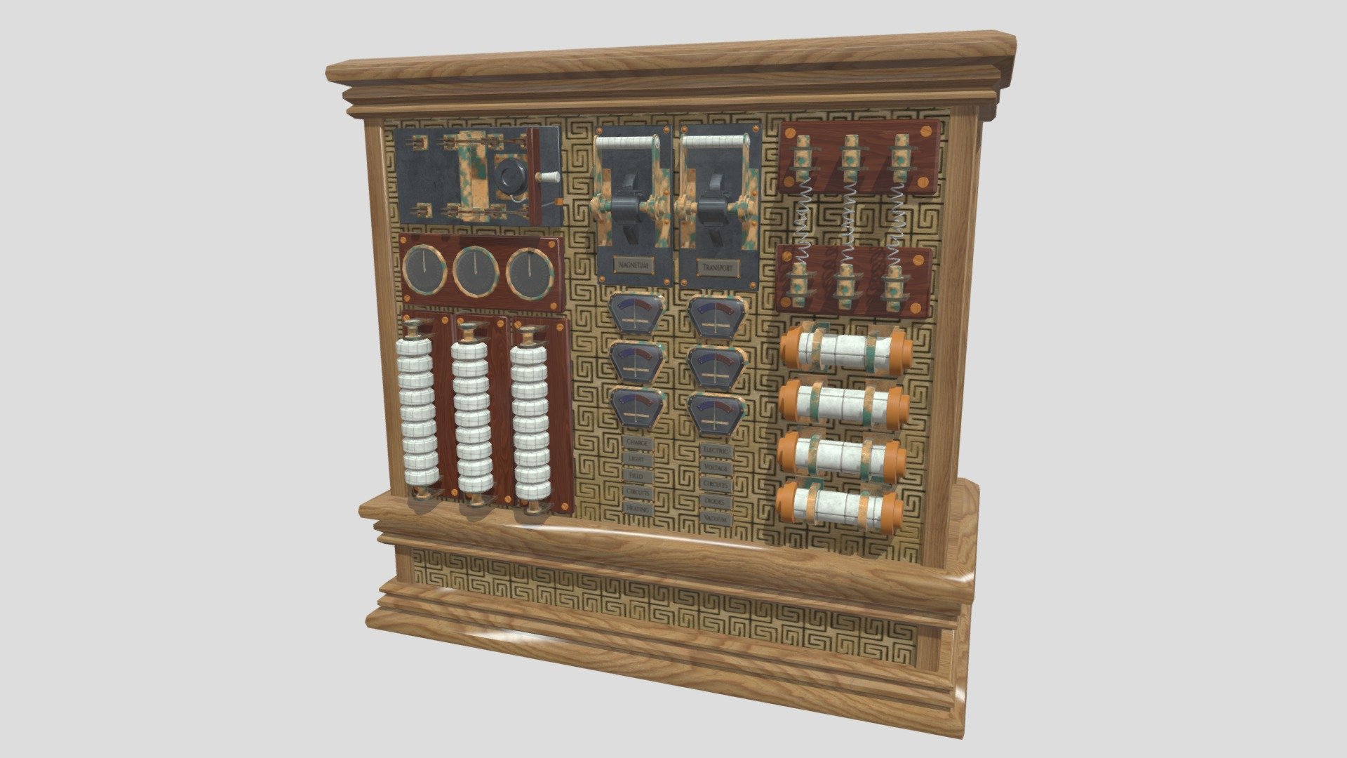 Electro Vintage_02 - 3D model by Kriss_Inox [0c714c6] - Sketchfab
