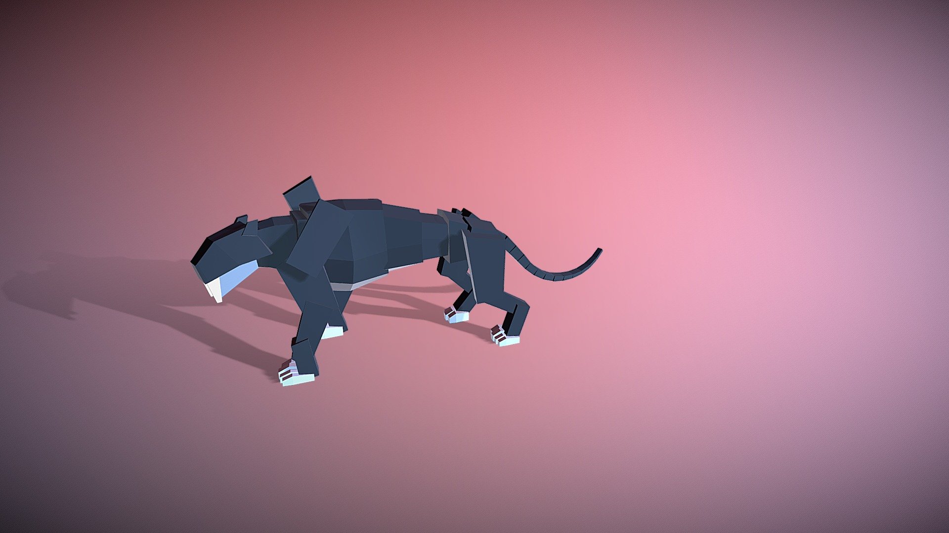 Feline movement cycles. - 3D model by vknop1998 [0c75590] - Sketchfab