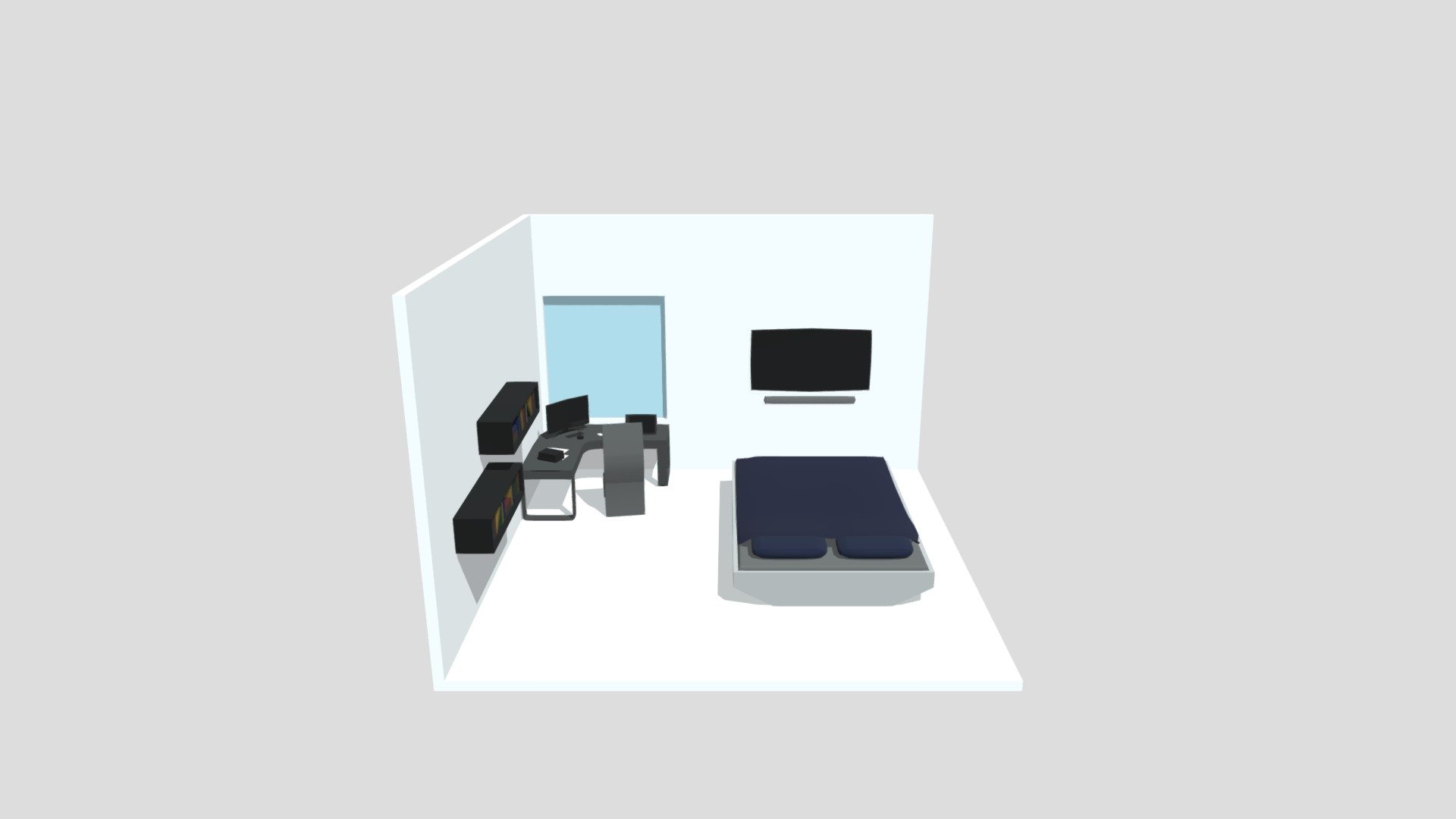 Room Corner - 3D model by SoBbY49 [0c760d4] - Sketchfab