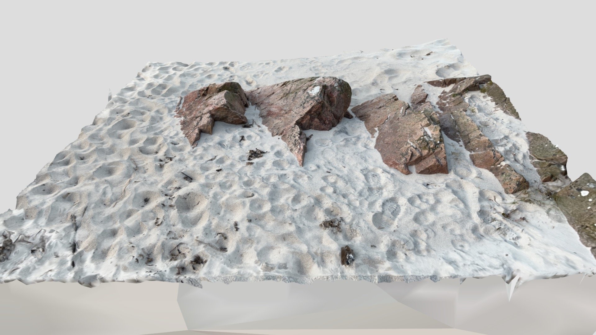 Nordic beach rocks - Bornholm - Download Free 3D model by RasmusMoeller ...