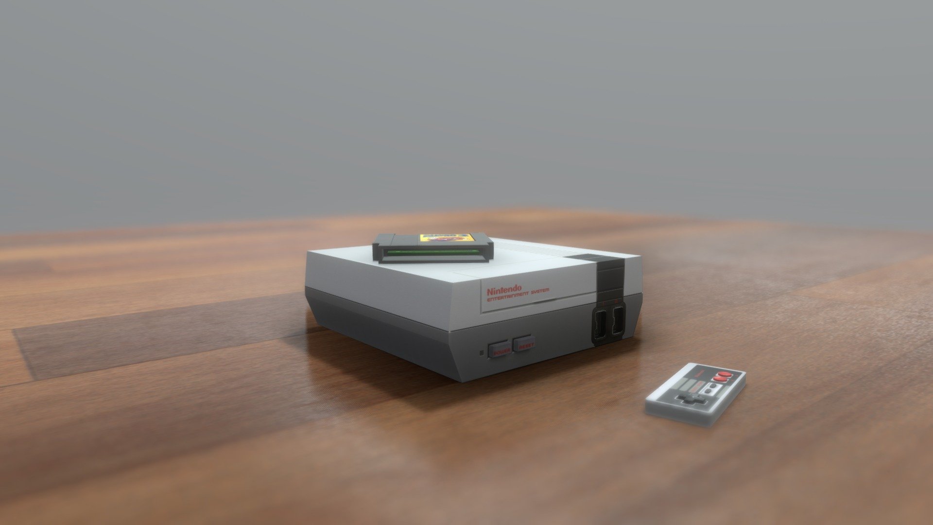 Nintendo Entertainment System - 3D model by iancopenhaver [0c78244 ...