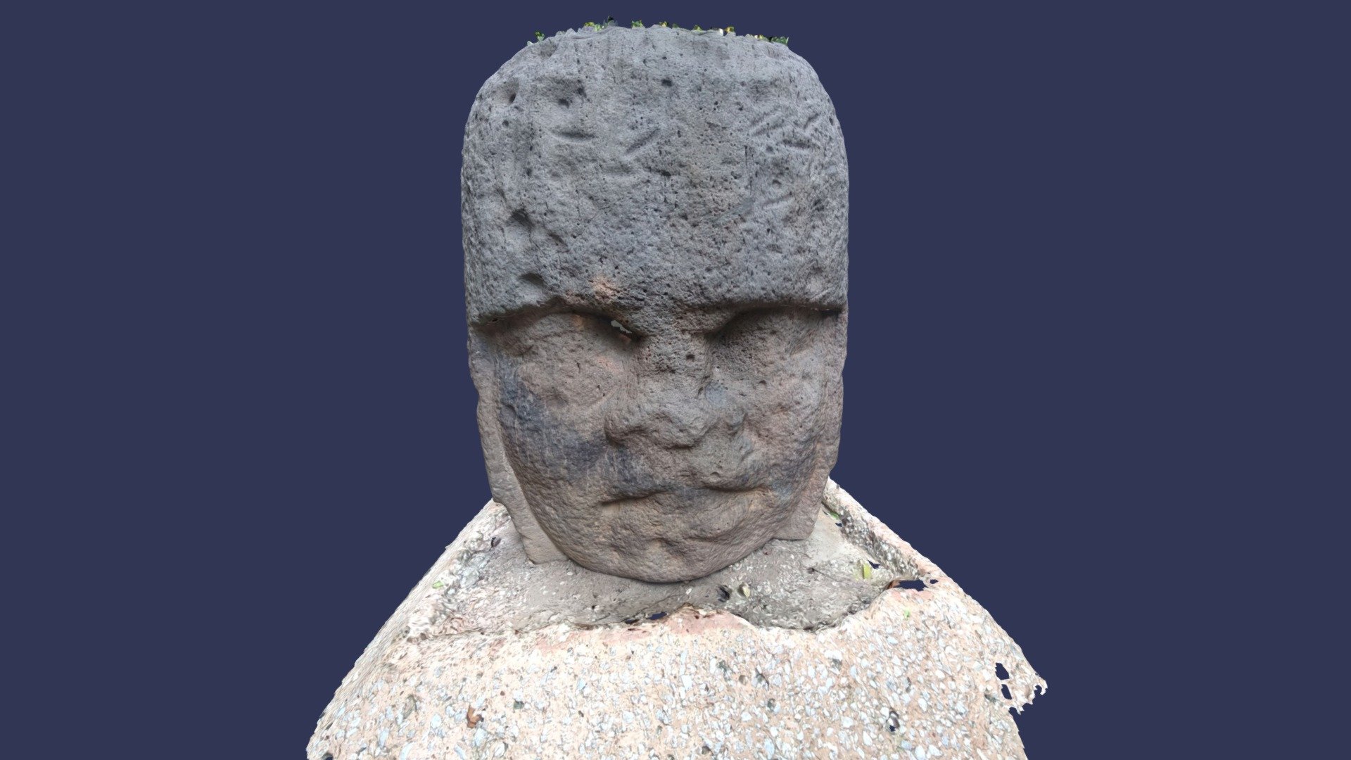 Olmec head - 3D model by rdominguezc [0c79896] - Sketchfab