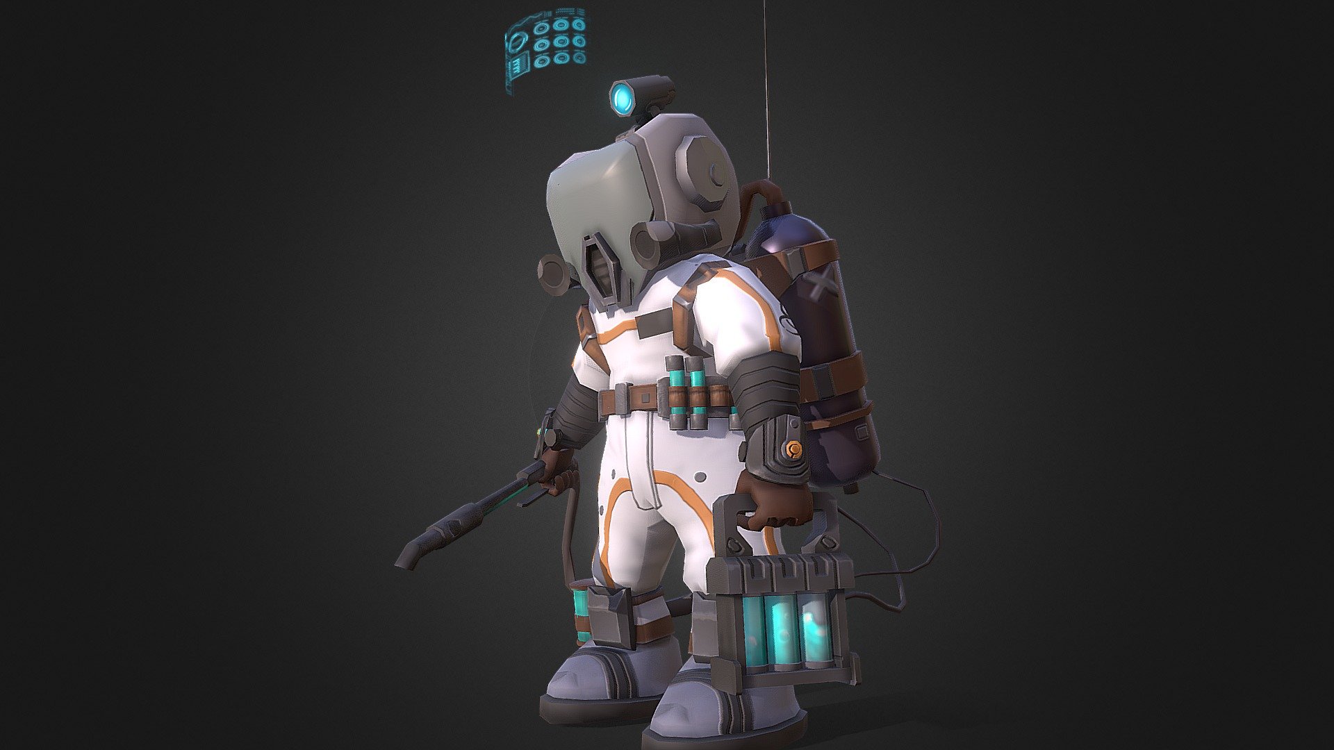 Scientist - 3D model by Klayzen [0c7a72a] - Sketchfab