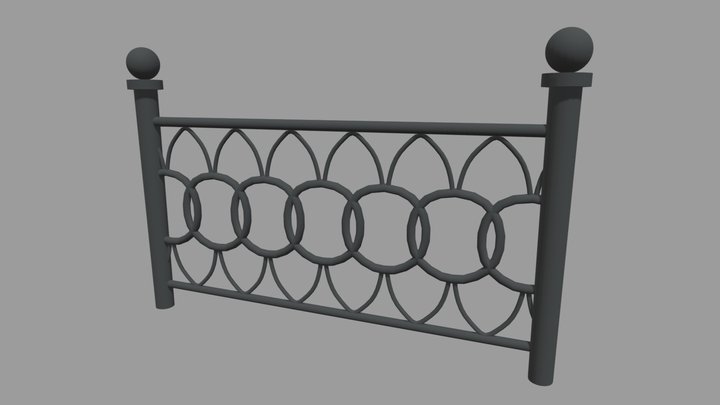 Railing 3D models - Sketchfab