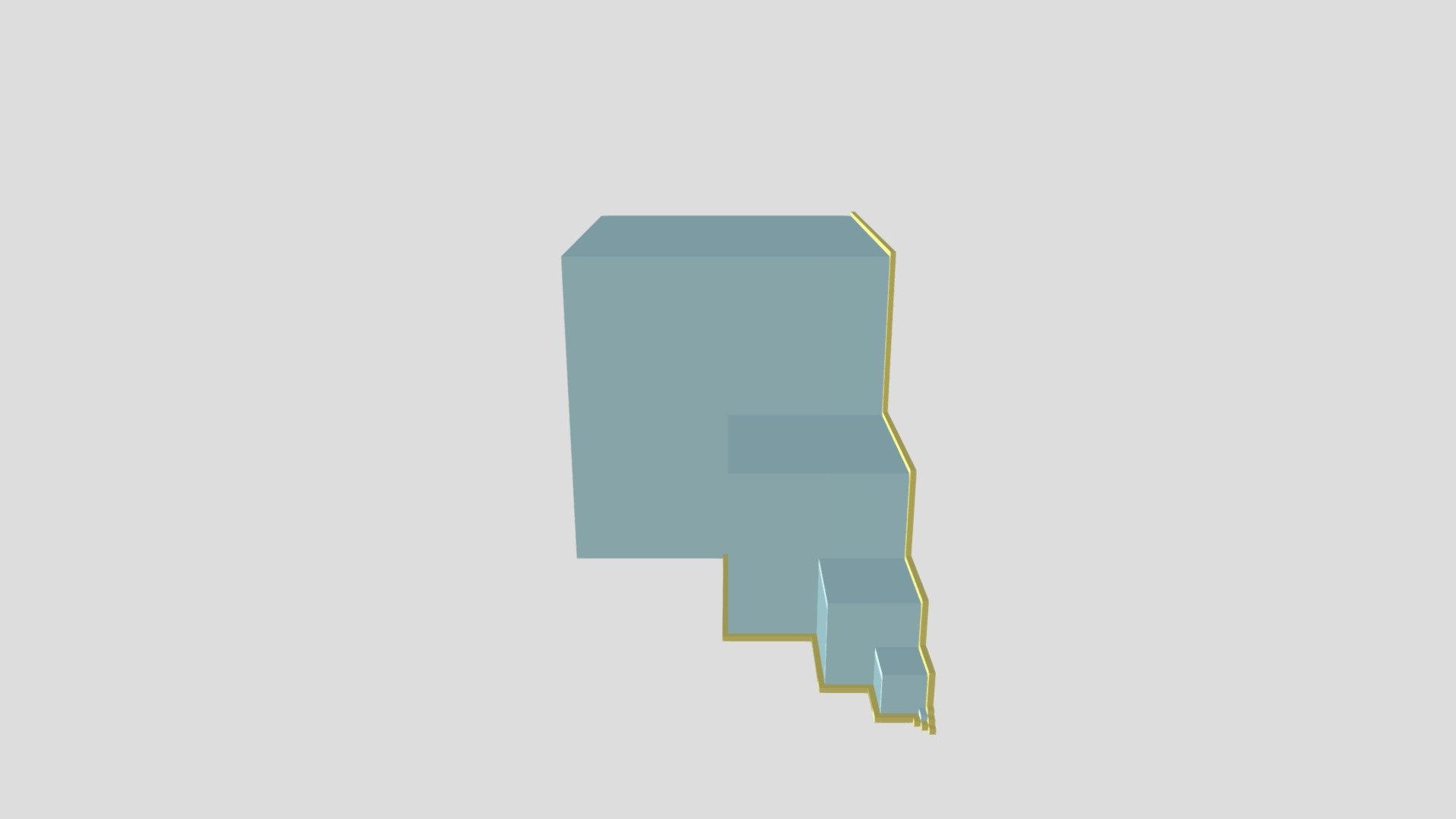 Blocks from largest to smallest. - Download Free 3D model by Mrs.X.A ...
