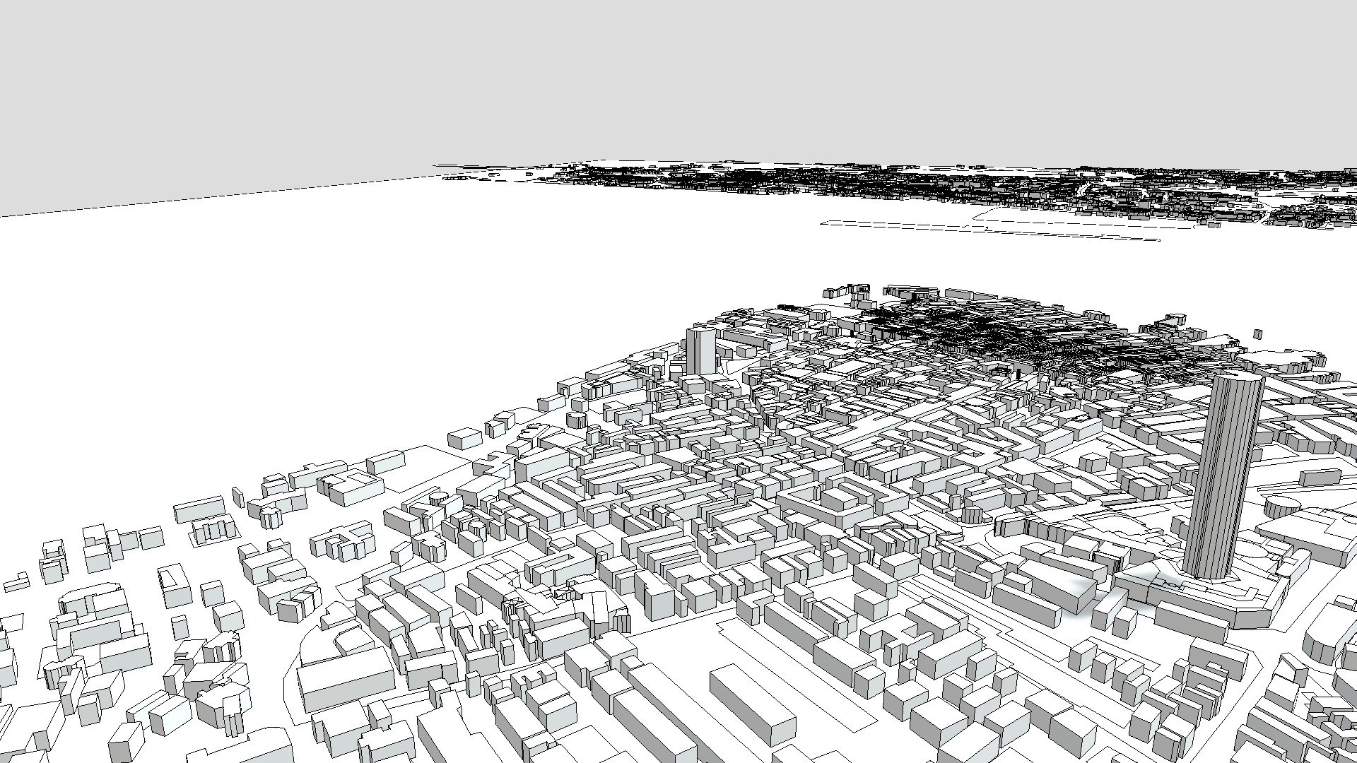 Georgetown - Penang Island (Satellite Map) - Download Free 3D model by ...