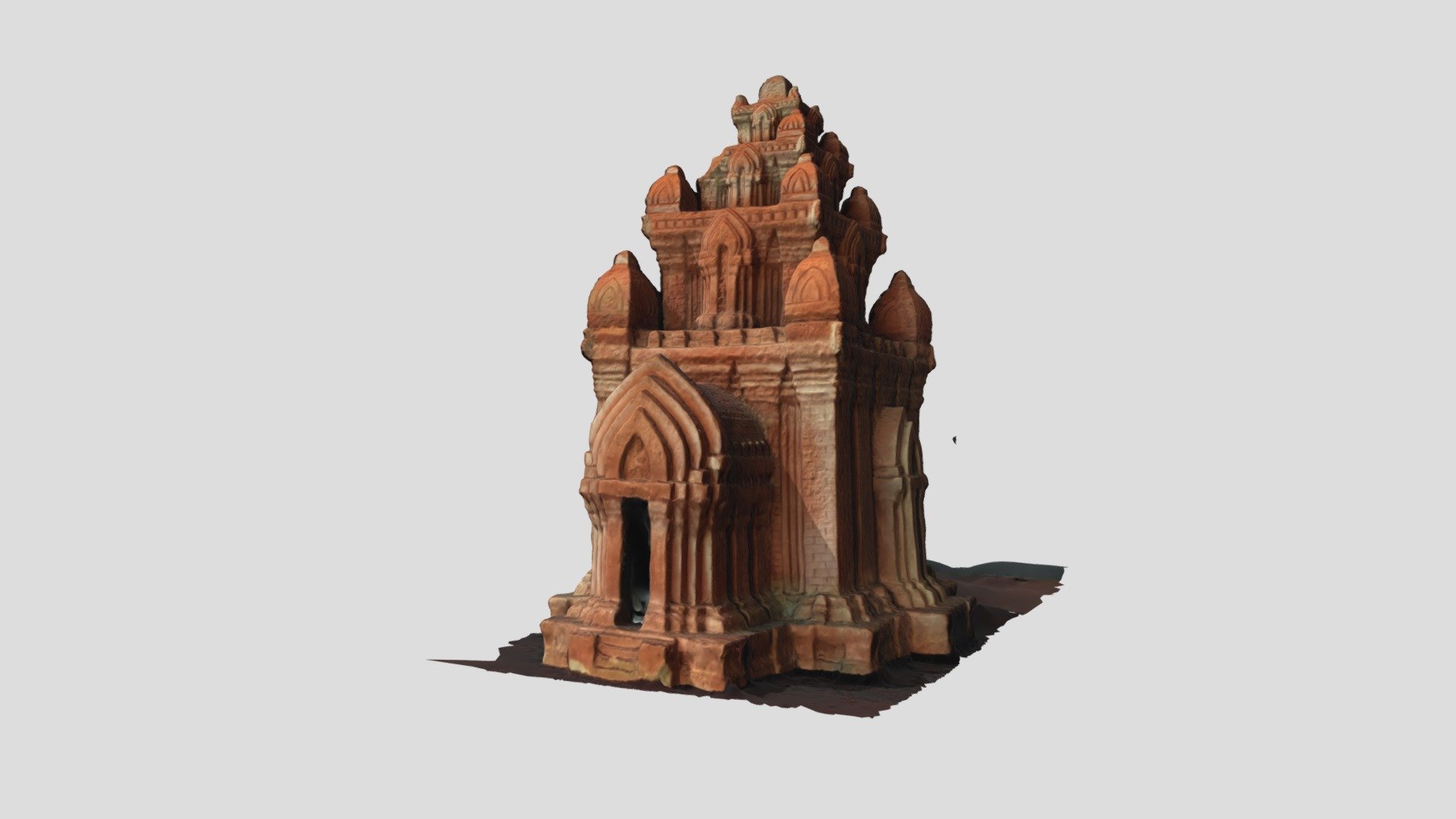 Cham Temple Model - 3D model by Philosurfa (@mark.spittle) [0c7da91 ...