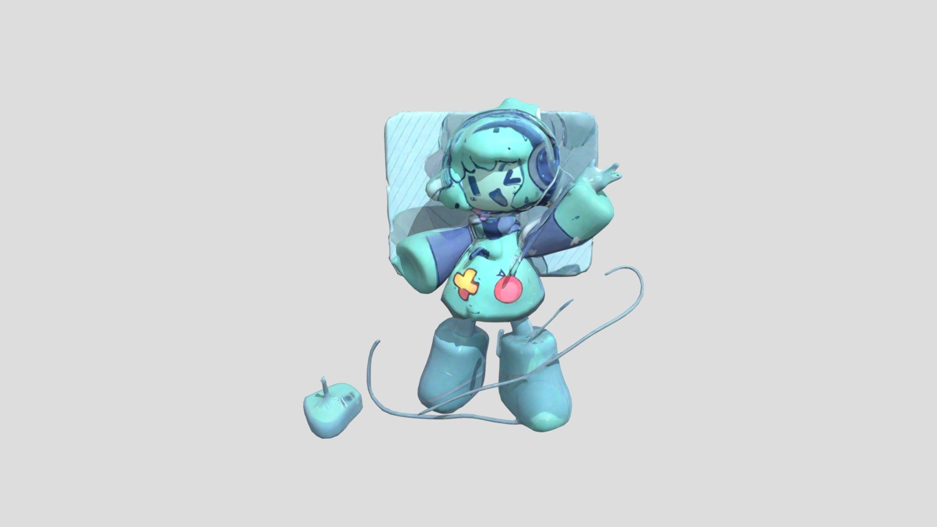 Gamer Groove - 3D model by laycloudz [0c7e0fc] - Sketchfab