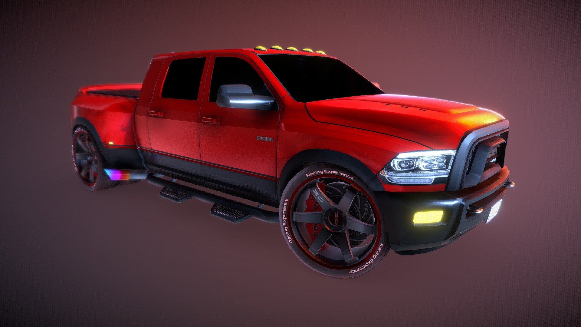 Dodge Ram - 3D model by laraibbokhari [0c7e35e] - Sketchfab