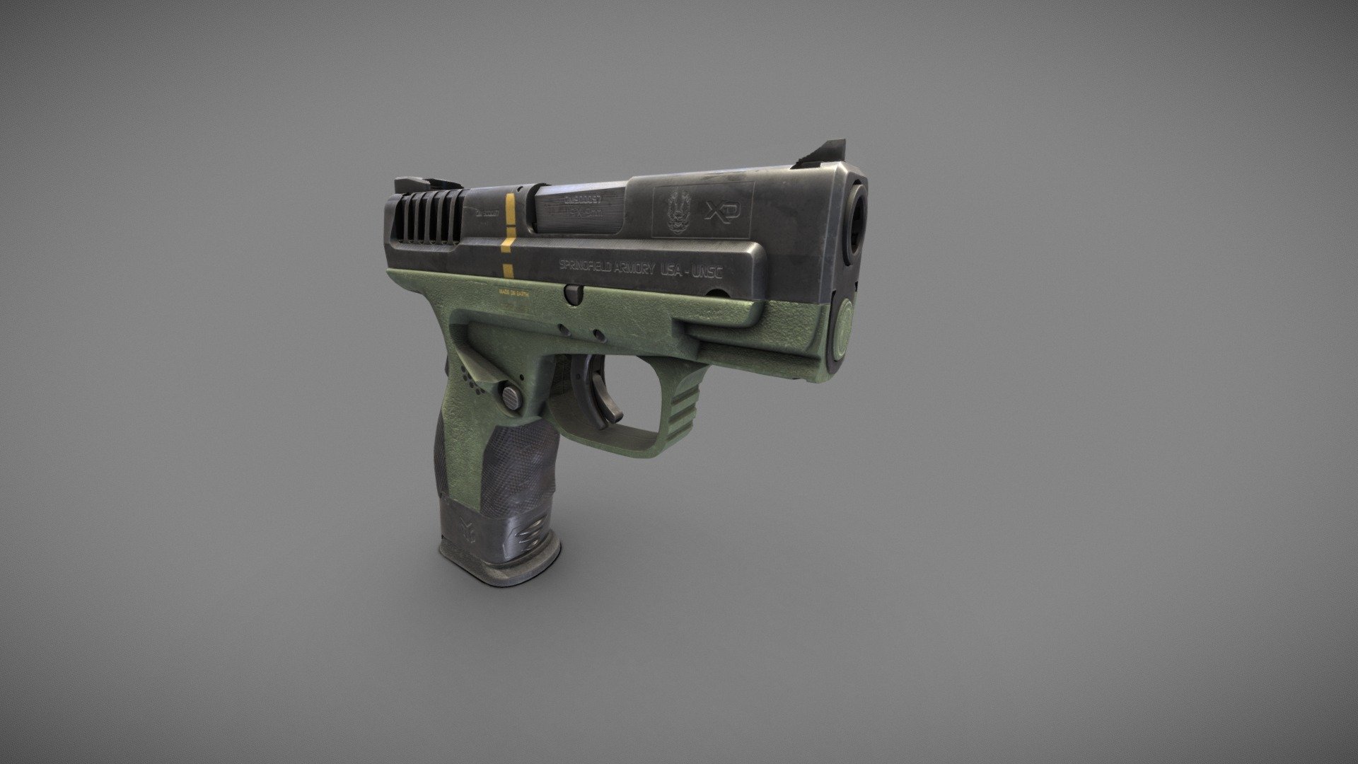 Hard Surface training - Pistol handgun - 3D model by thomasClb [0c802ea ...