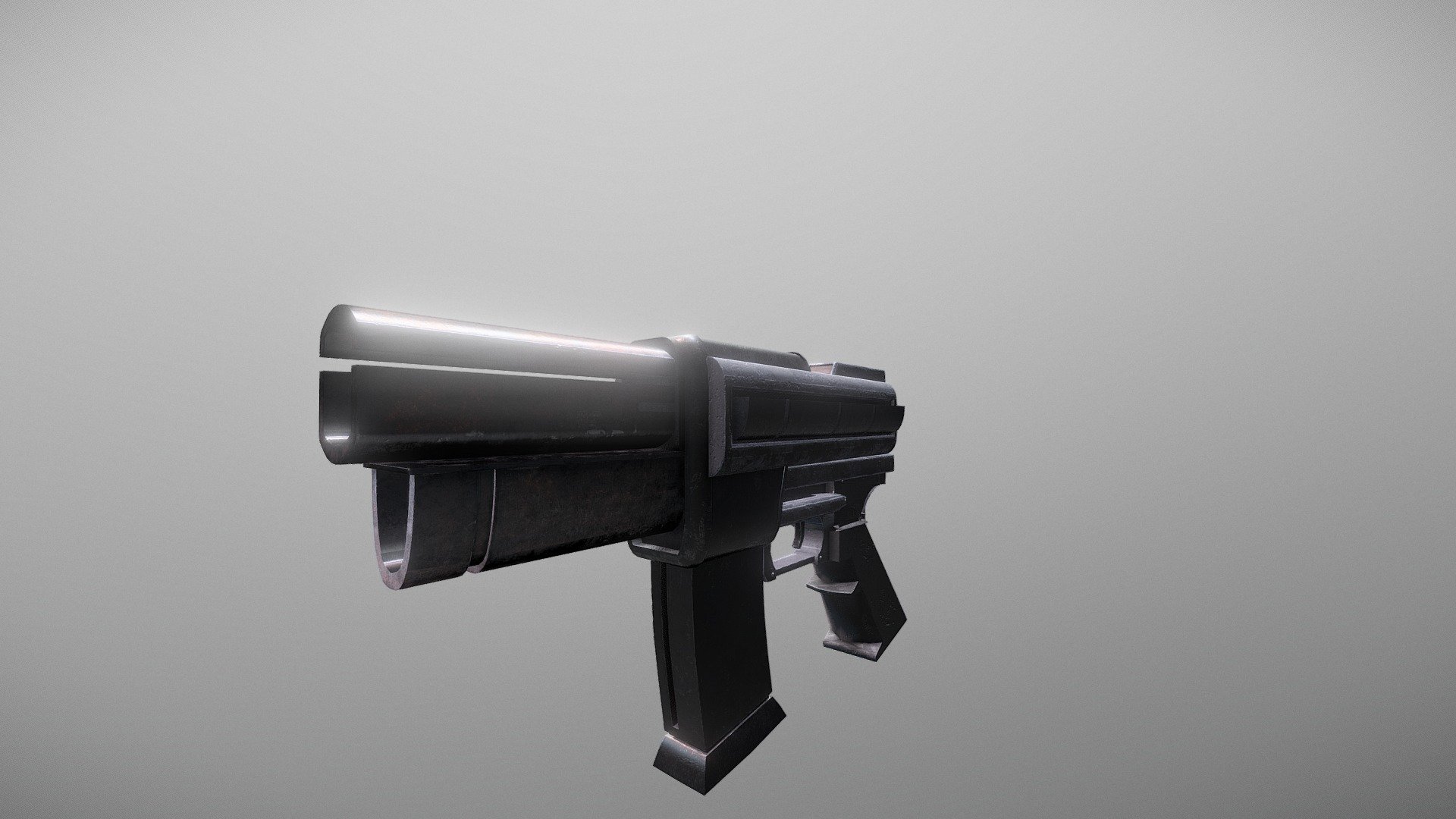 Doom 1993 box art pistol - 3D model by SonicTm2006 (@SonicTm2006 ...