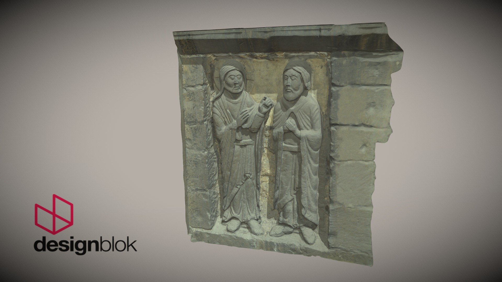 Lincoln Cathedral Romanesque frieze 6 - 3D model by Designblok [0c82044 ...