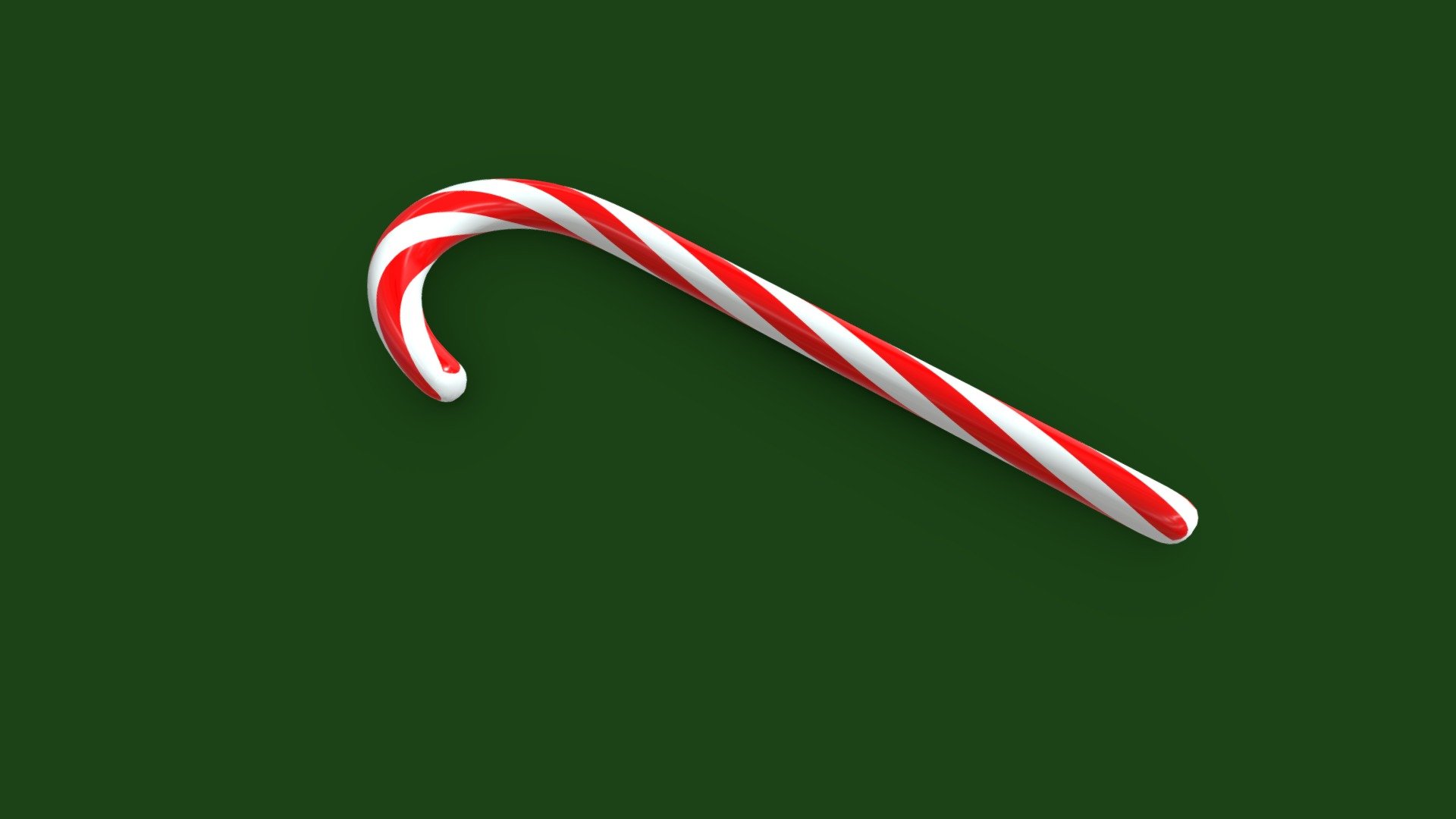 Candy Cane - 3D model by Maggatron (@MaggaModels) [0c82694] - Sketchfab
