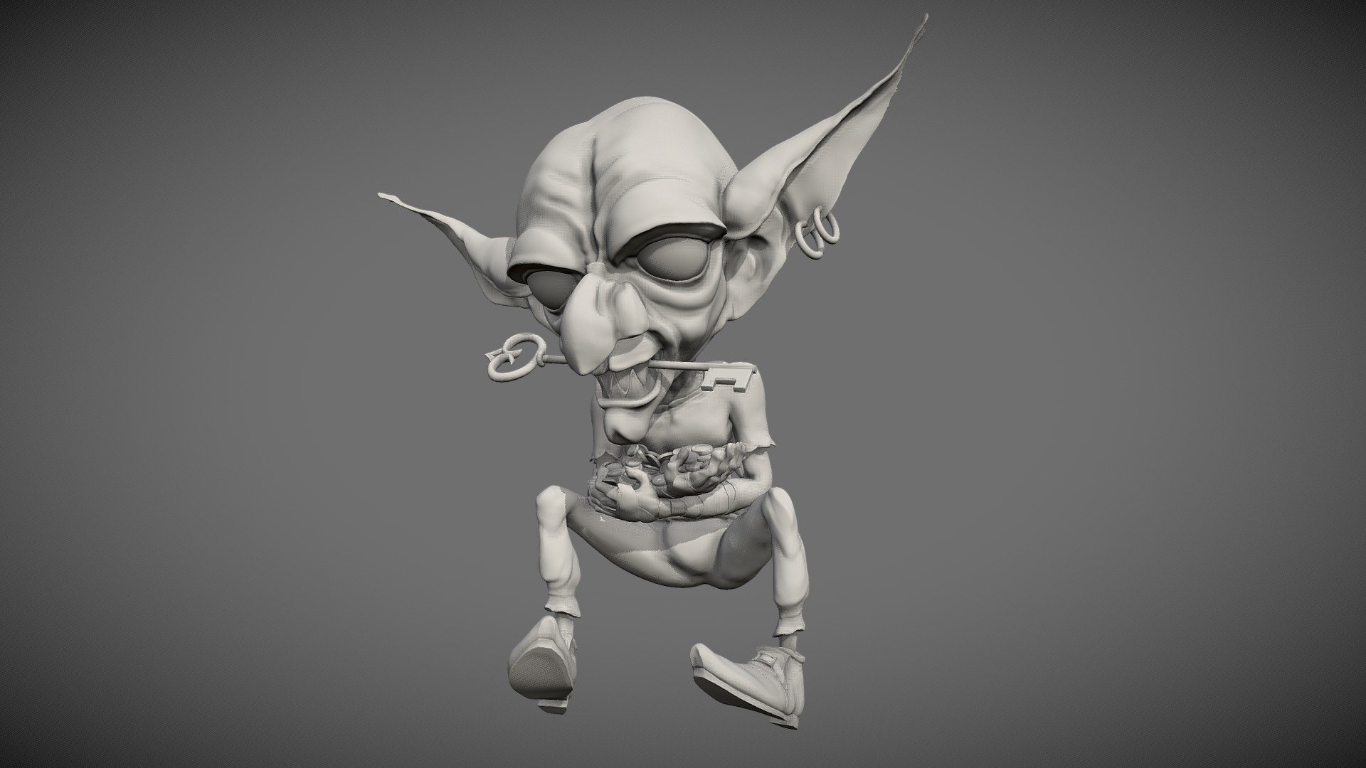 Hoarder Goblin WIP | TBBoM - 3D model by Jakob Baldwin (@lord00120 ...