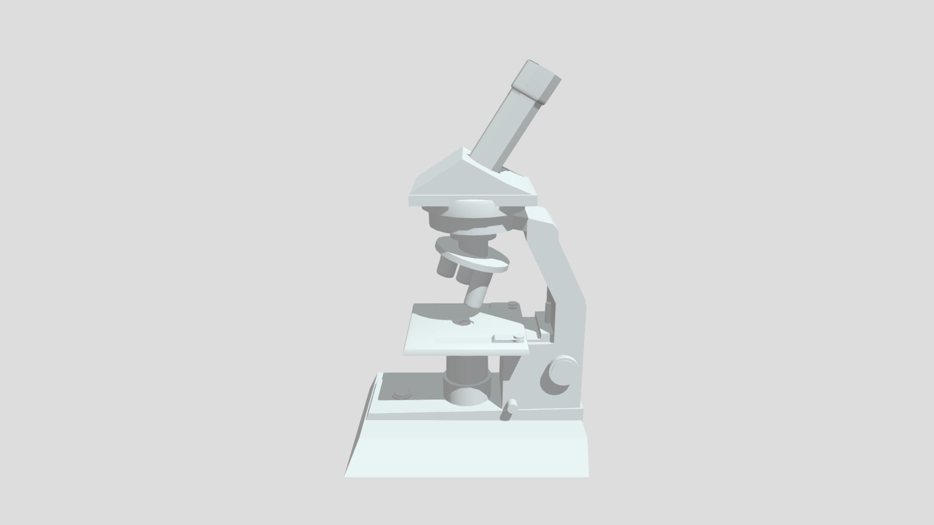 Microscope Final - Download Free 3D model by mp322335 [0c83005] - Sketchfab