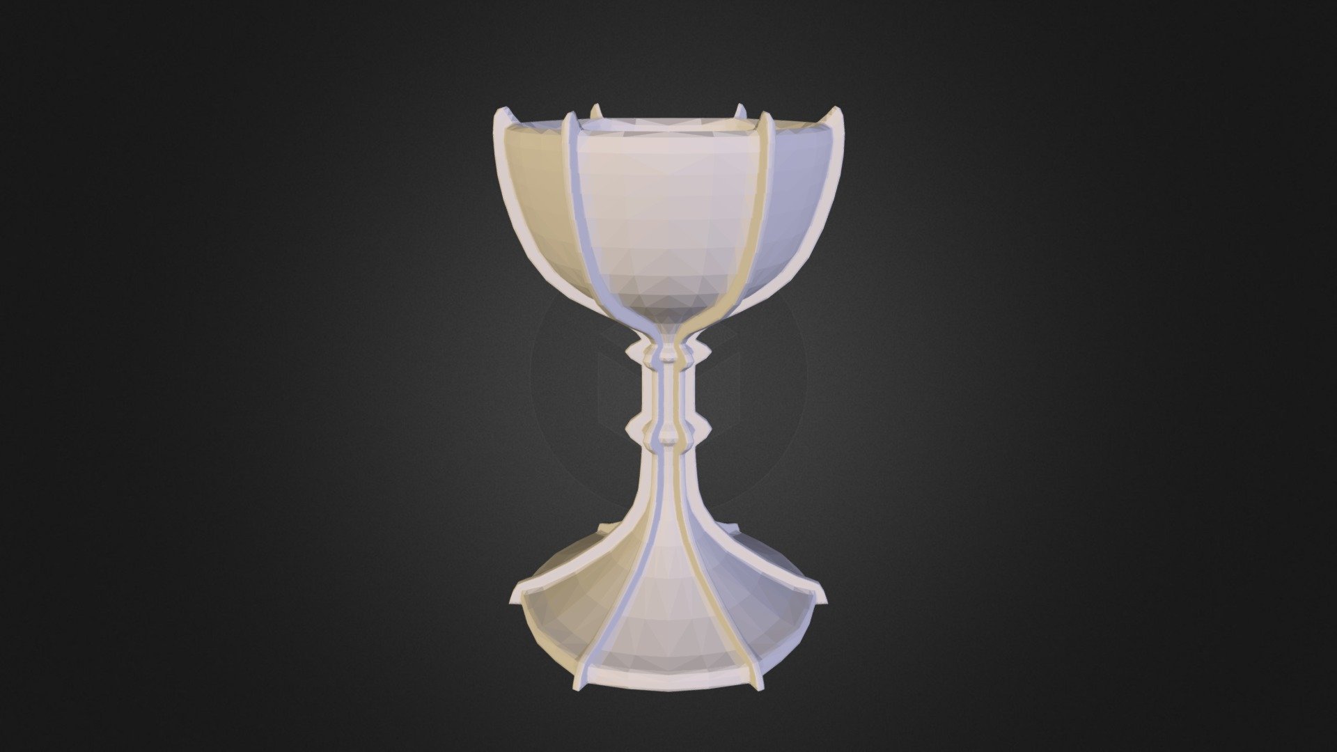 Simple goblet - 3D model by 3dindustries [0c83574] - Sketchfab