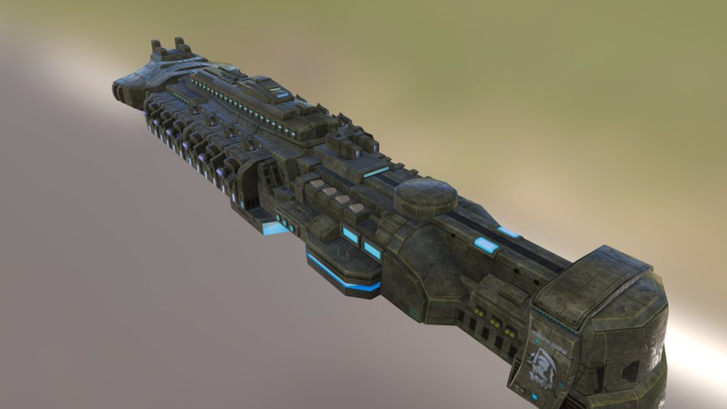 Simple spaceship - 3D model by winfore_e [0c85522] - Sketchfab