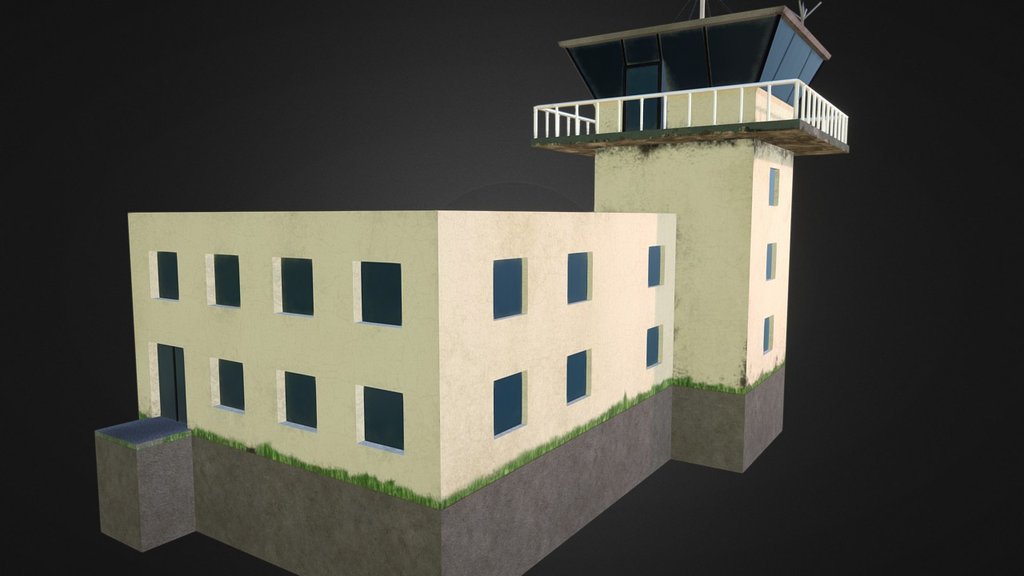 ATC Tower - 3D model by Leo Foty (@leo_foty) [0c8571e] - Sketchfab