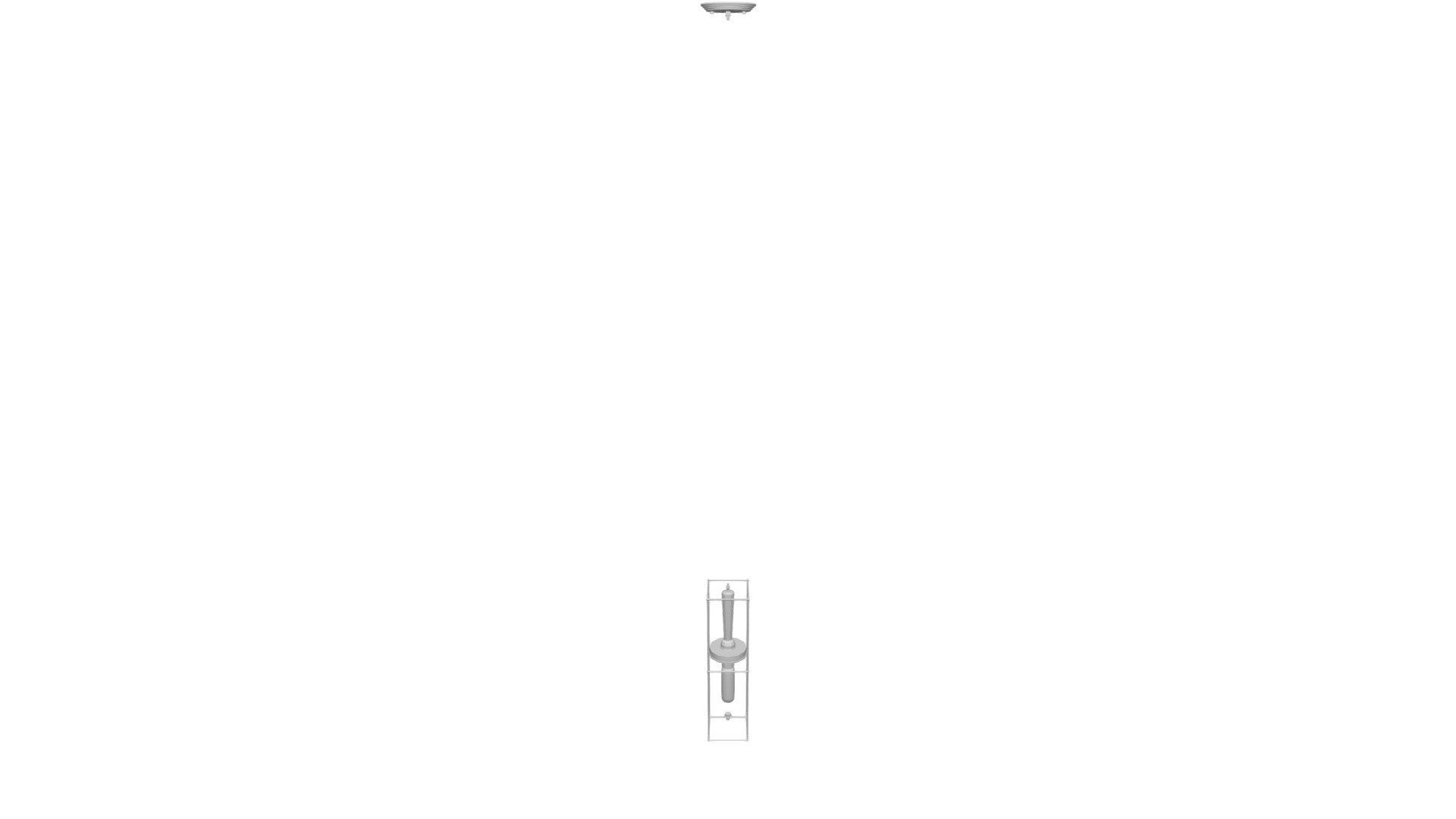 Pendant lamp Handle Hook. DG-HOME - 3D model by dg-home.ru [0c86419 ...