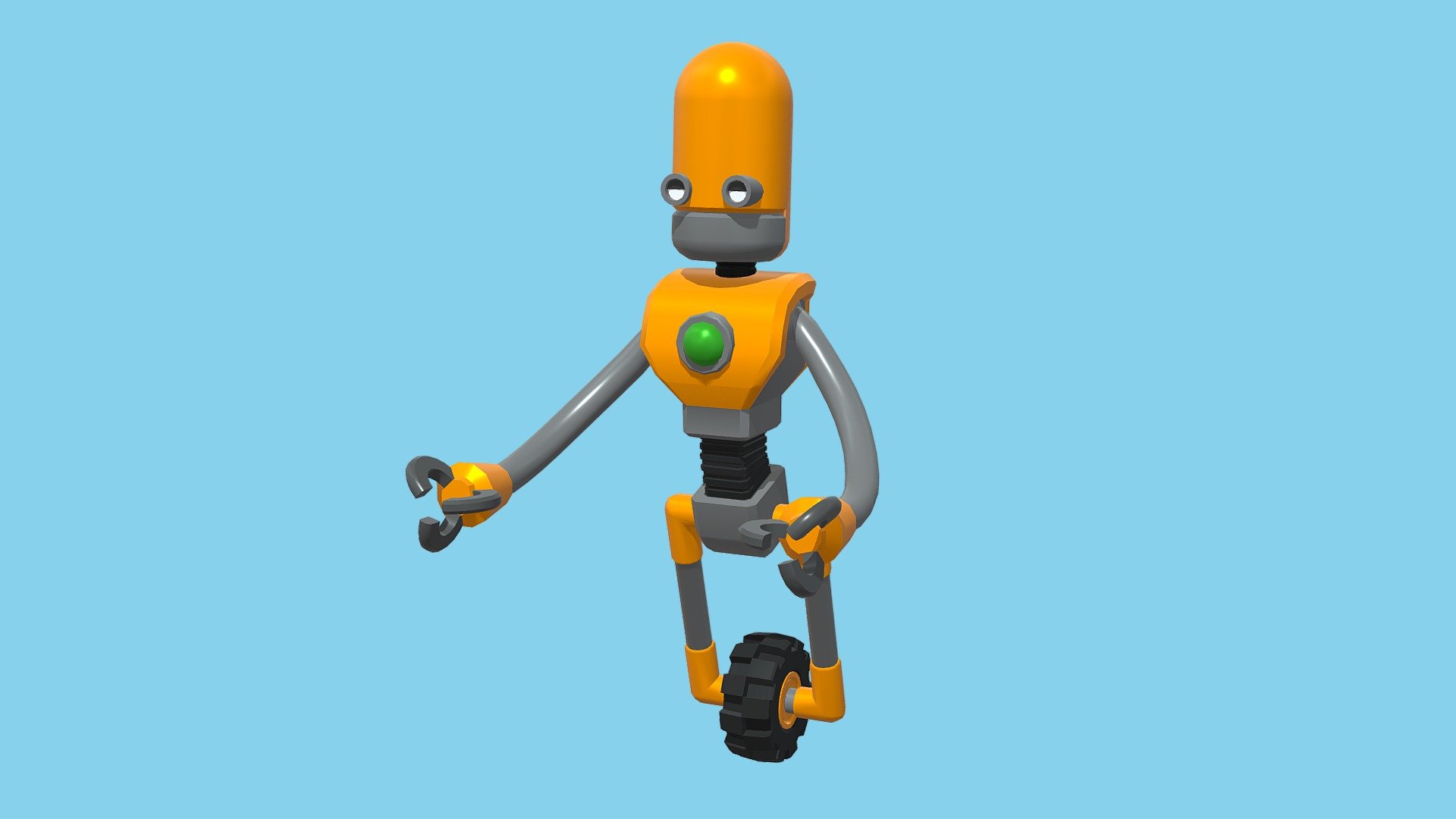 Enemy Robot - 3D model by diabeticspoon92 (@diatbeticspoon92) [0c86ef7 ...