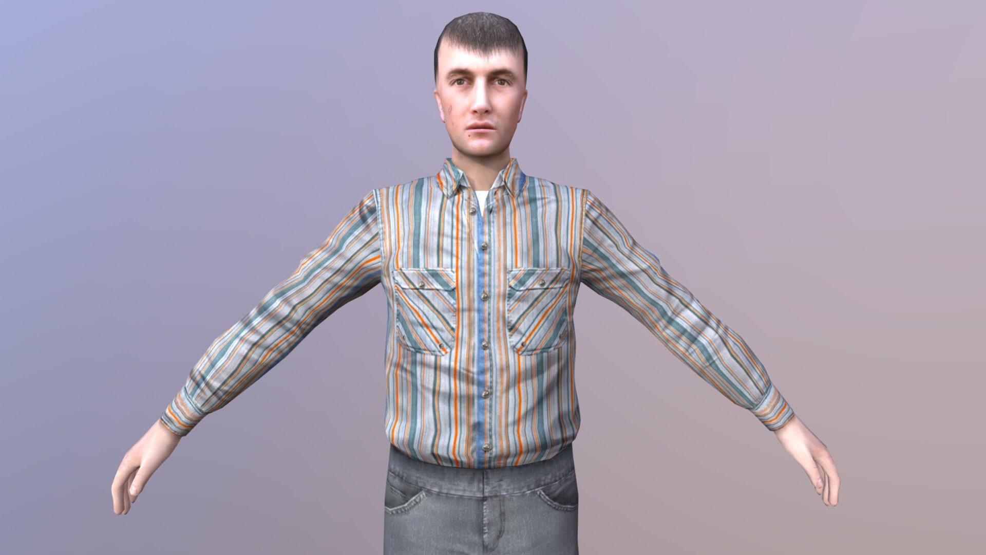 MAN 05 -WITH 250 ANIMATIONS - Buy Royalty Free 3D model by jasirkt ...