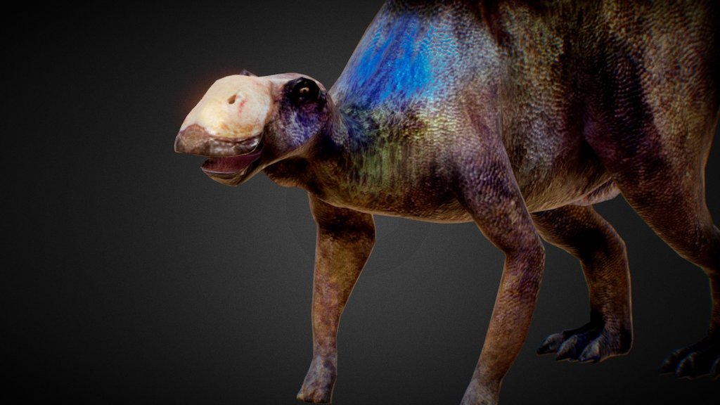 Hadrosaur - 3D model by pablopax [0c88765] - Sketchfab