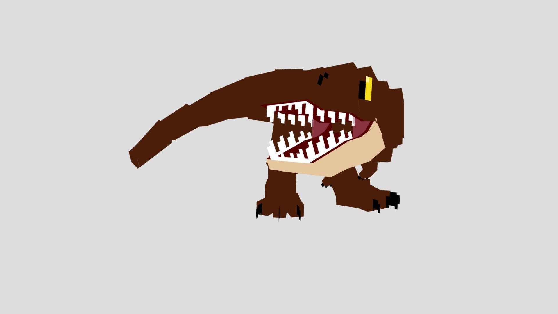 Minecraft Scarface The Rexy - Download Free 3D model by Scarface The ...