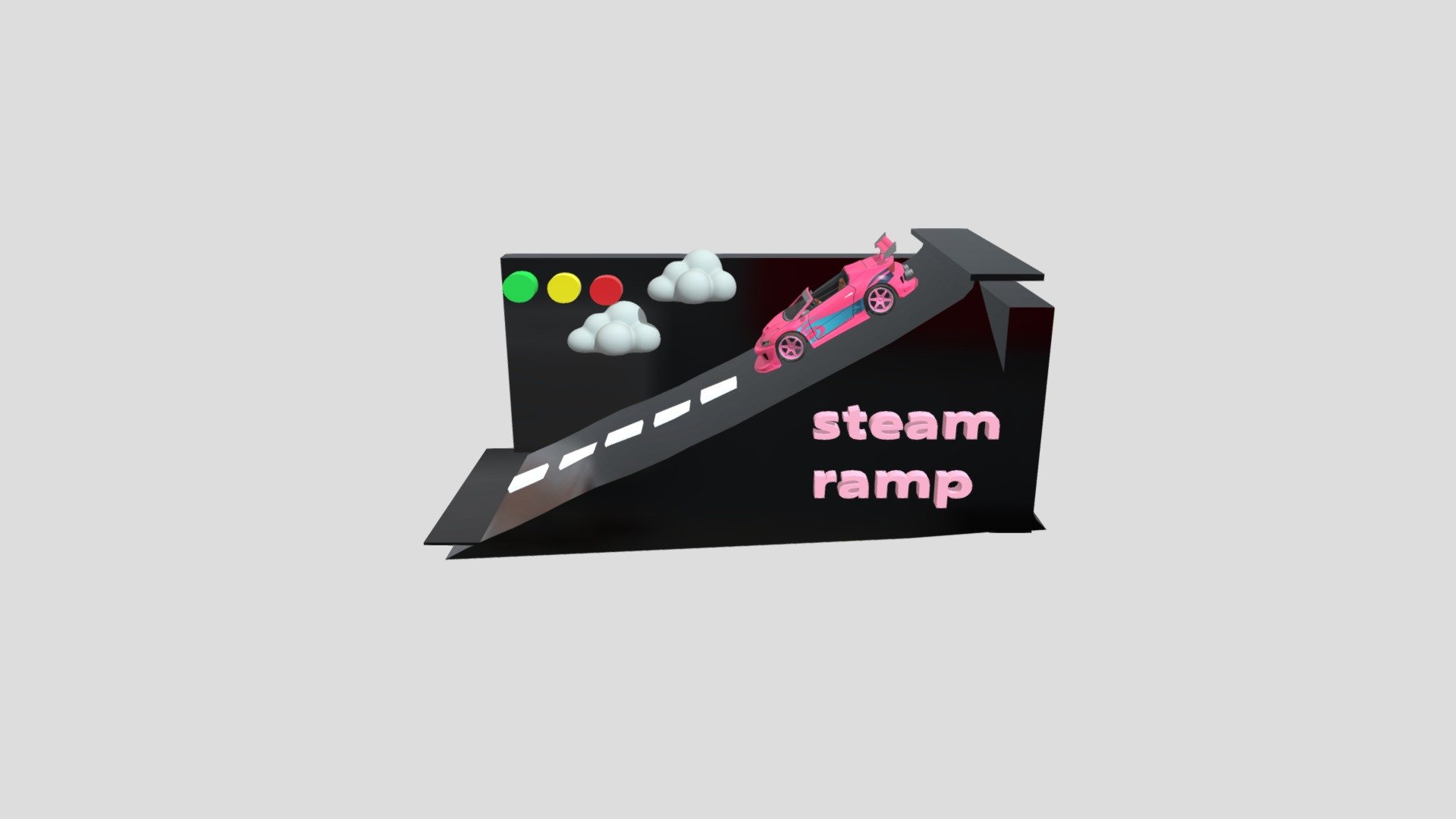 Steam Ramp 3D Model - 3D model by stmorales23 [0c890c1] - Sketchfab