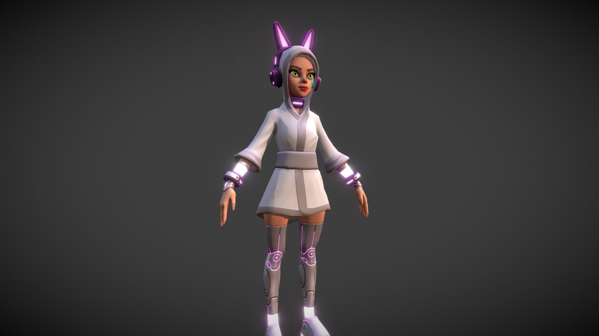 White Rabbit NPC - 3D model by meshr00m [0c890f4] - Sketchfab