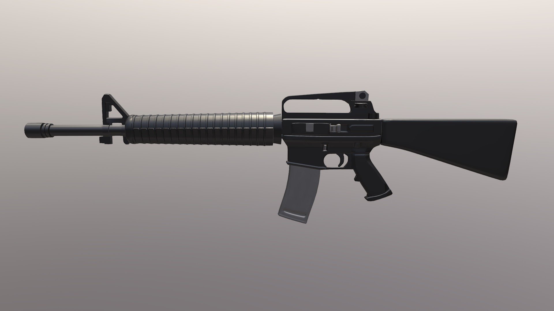 M16 Automatic Rifle (Free Download!) - 3D model by Idendified User 1 ...