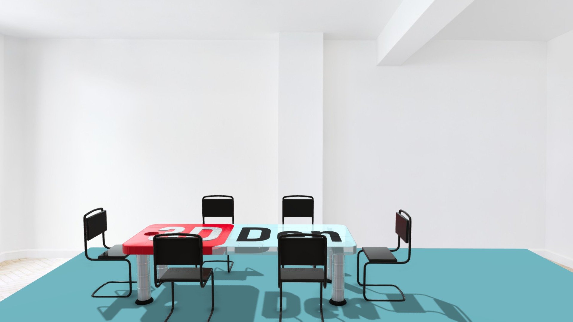 3D Table - 3D model by 3DDen (@3dvcard) [0c8ae49] - Sketchfab