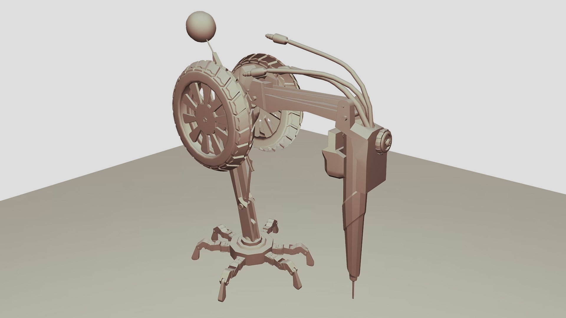 rocket compass bird - 3D model by Temky_3d (@ryan123lok) [0c8c3dc ...