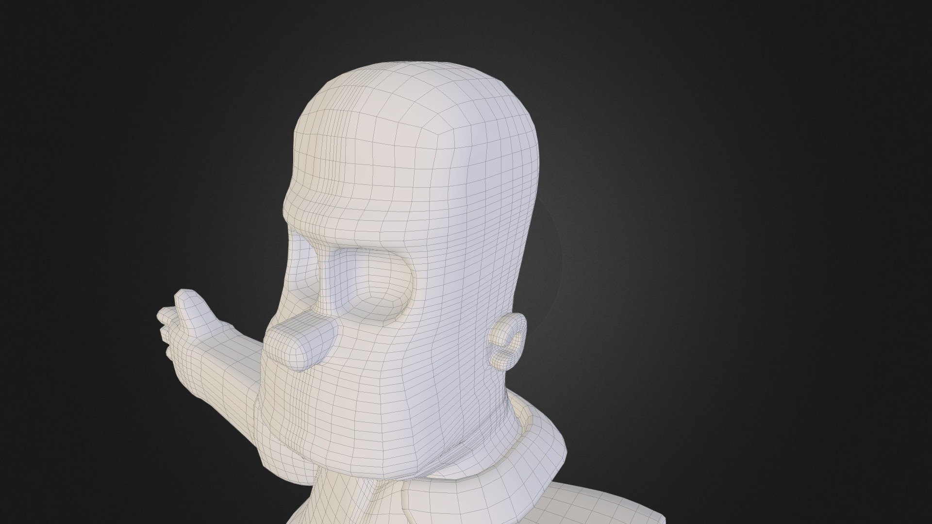 Homer - 3D model by leonardo_reis [0c8c93a] - Sketchfab