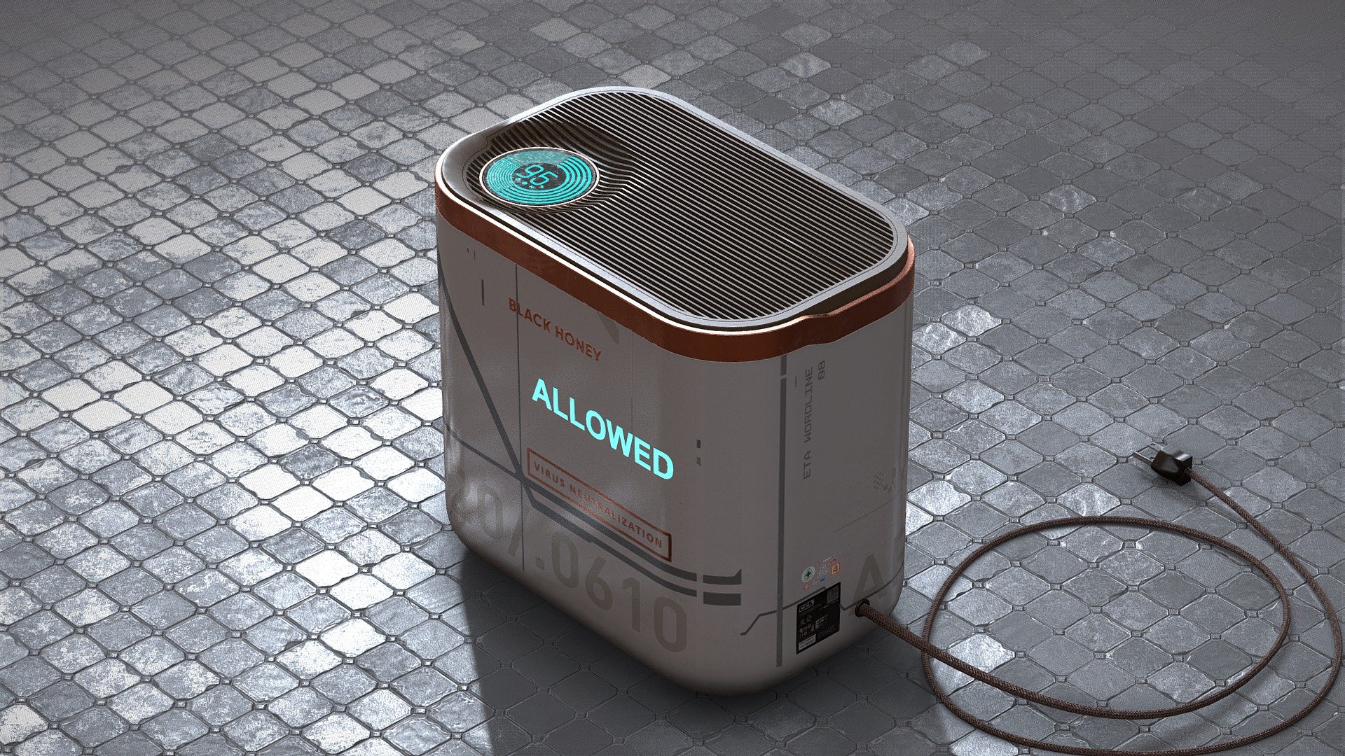 COVID-19 Air-e Purifier Prototype - Download Free 3D model by re1monsen ...