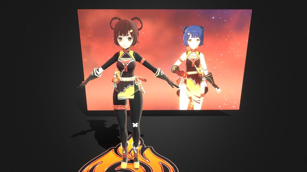 genshin - A 3D model collection by hyiosla - Sketchfab