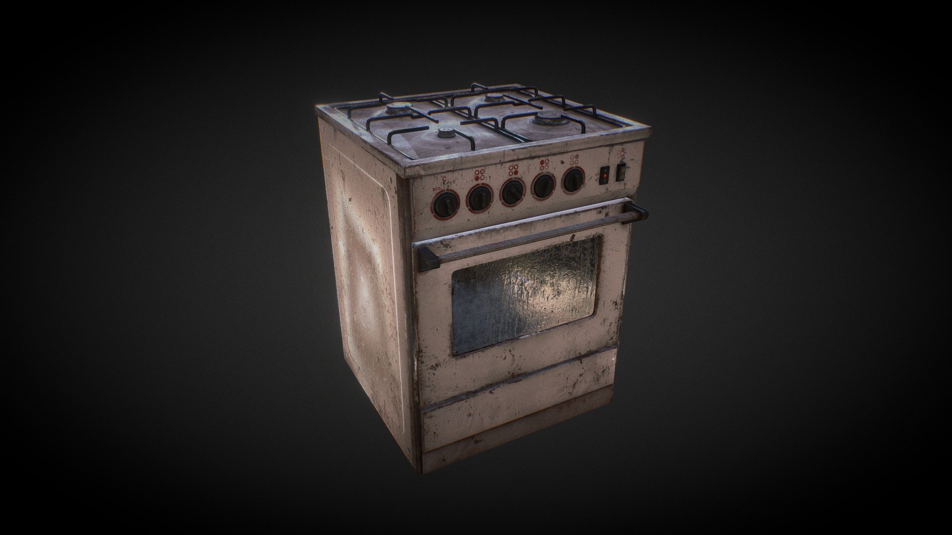 Old Rusty Stove - Buy Royalty Free 3D model by Valfreyja [0c8eb0a ...