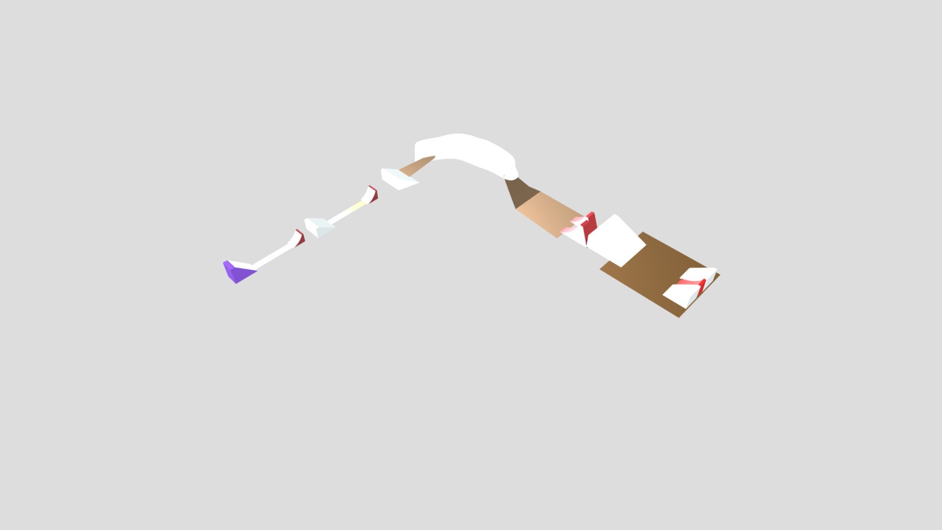 Projekt v3 fordoniak trails - 2 kickery - 3D model by quboslaw [0c8f6b7 ...
