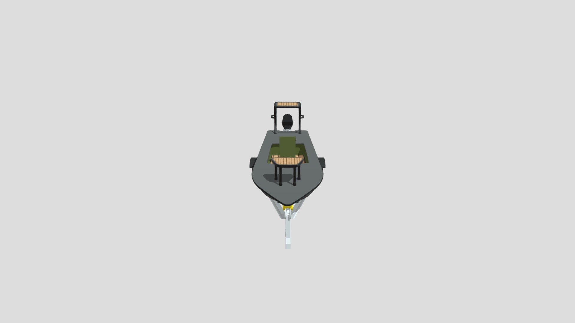 Army_Green_Skiff - 3D model by Southdadeskiffs [0c9025b] - Sketchfab