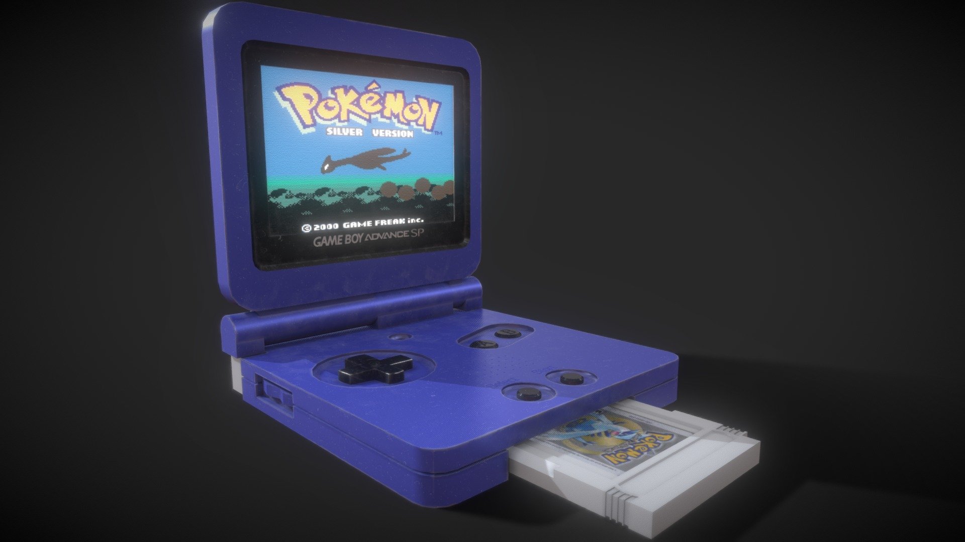 Game Boy Advance SP - Buy Royalty Free 3D model by The Moyai (@Eagger ...