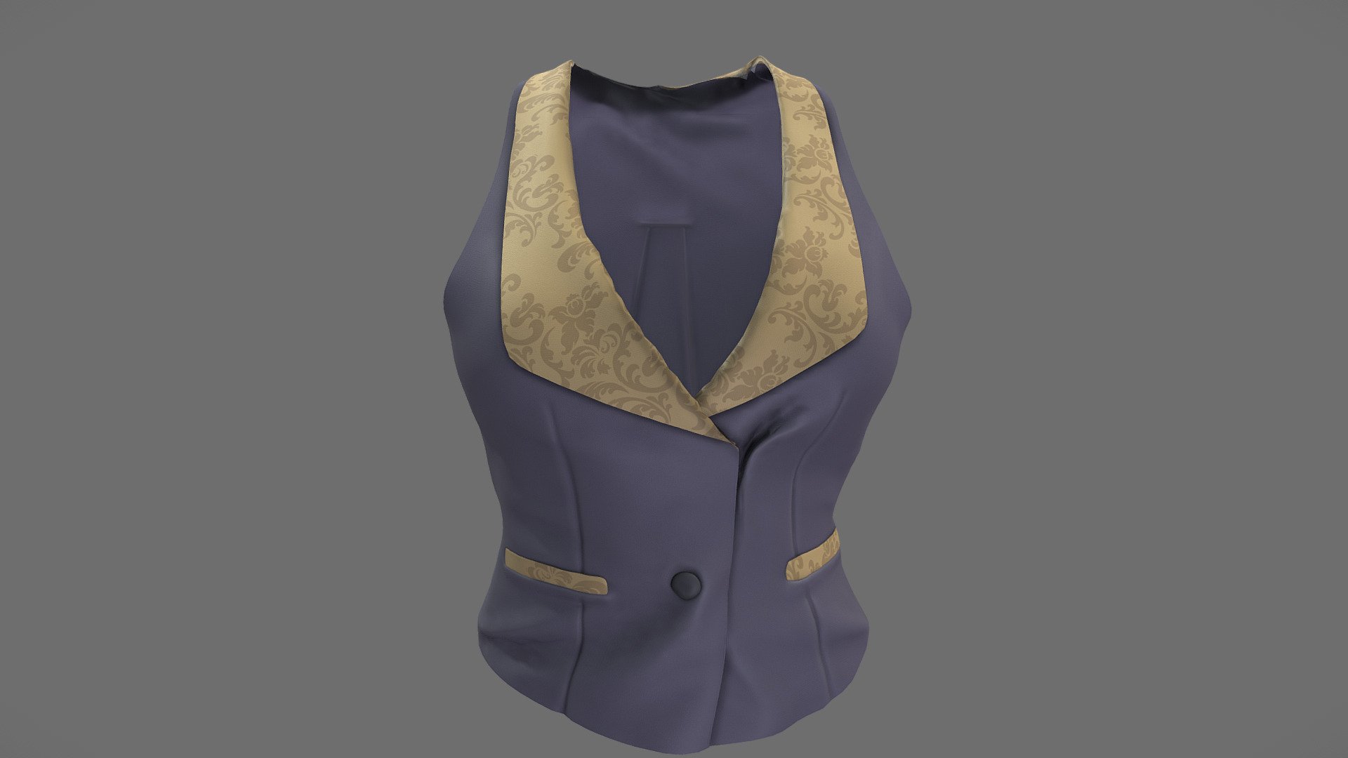 Female Uniform Vest - Buy Royalty Free 3D model by 3dia [0c92fb3 ...