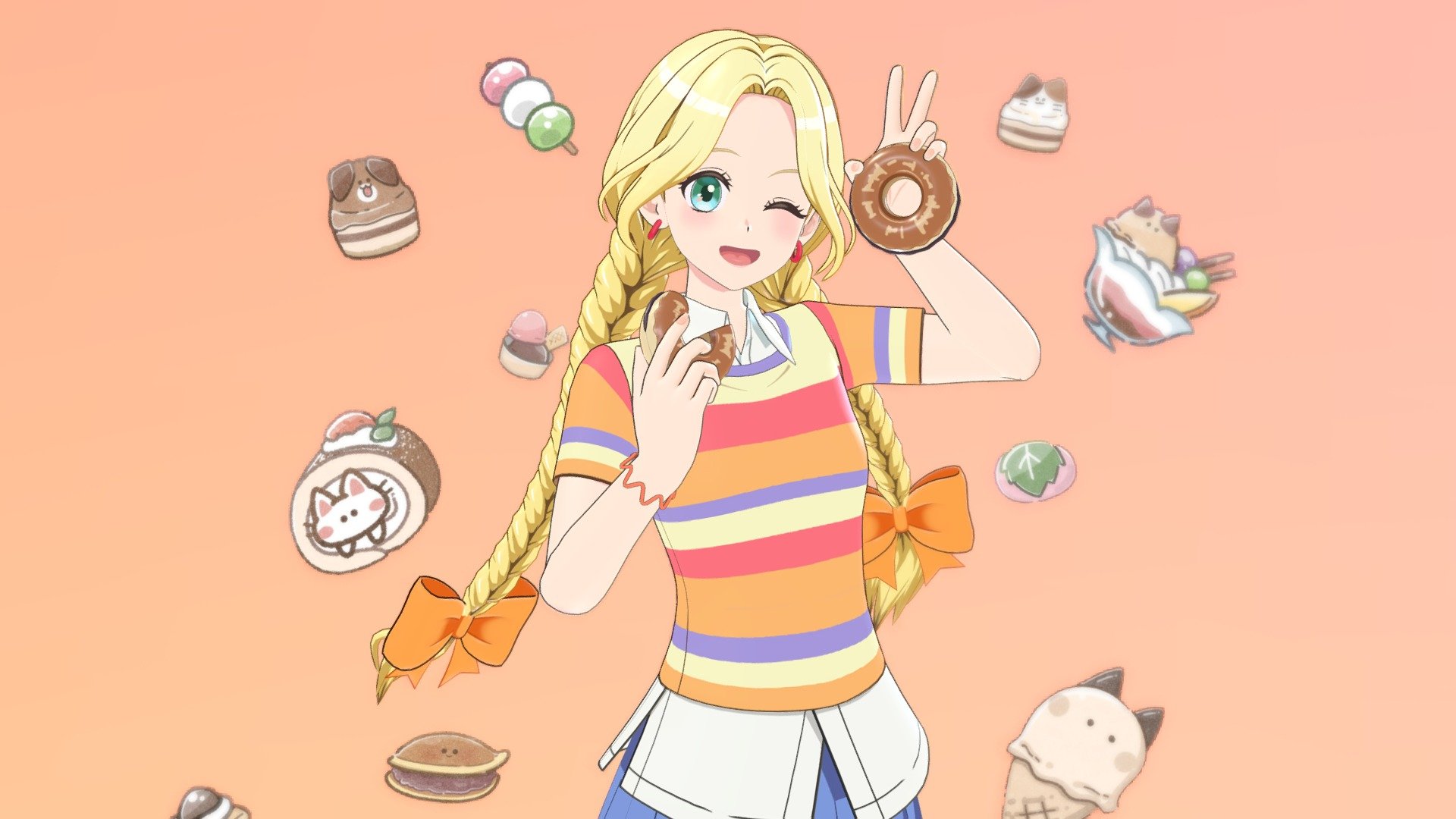 Choco Mitsumata (Maebashi Witches) - 3D model by tarako_ko [0c9543e] - Sketchfab