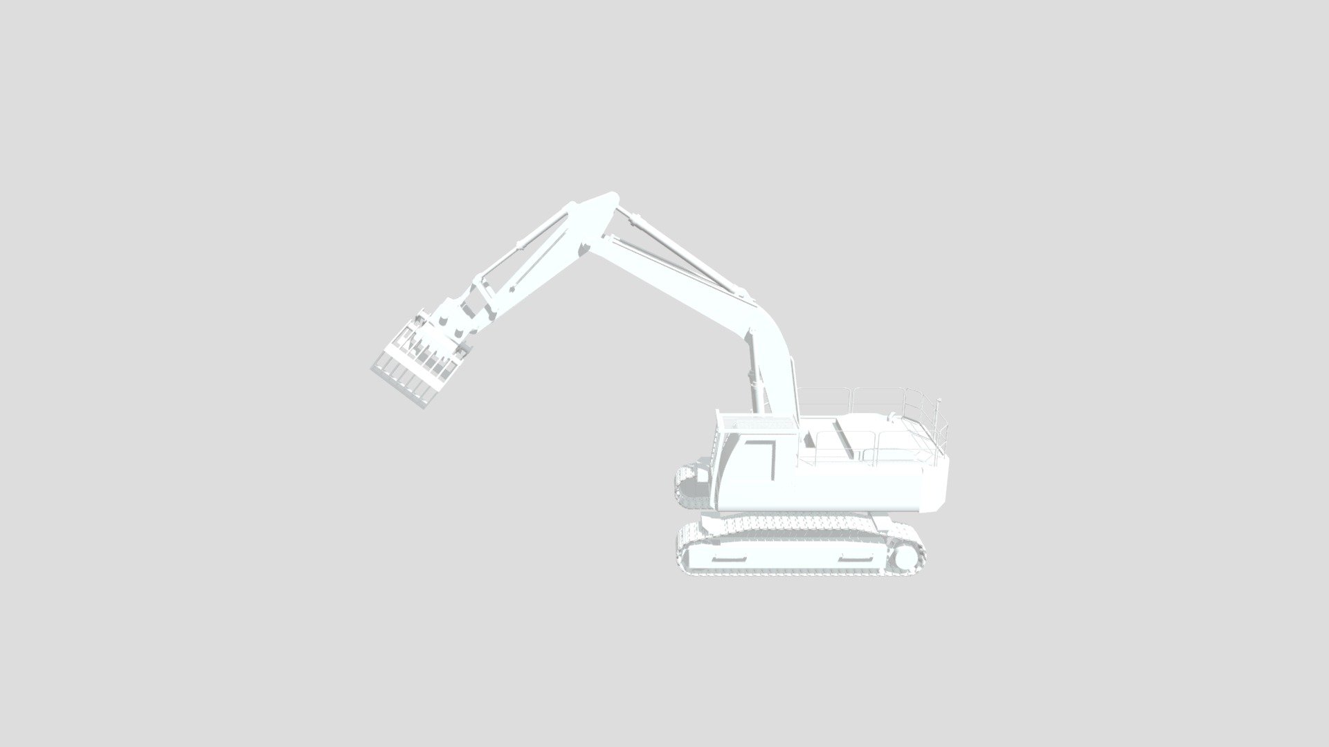 Bath Demo Excavator - 3D model by Eddie Smith Taylor (@esmithtaylor ...
