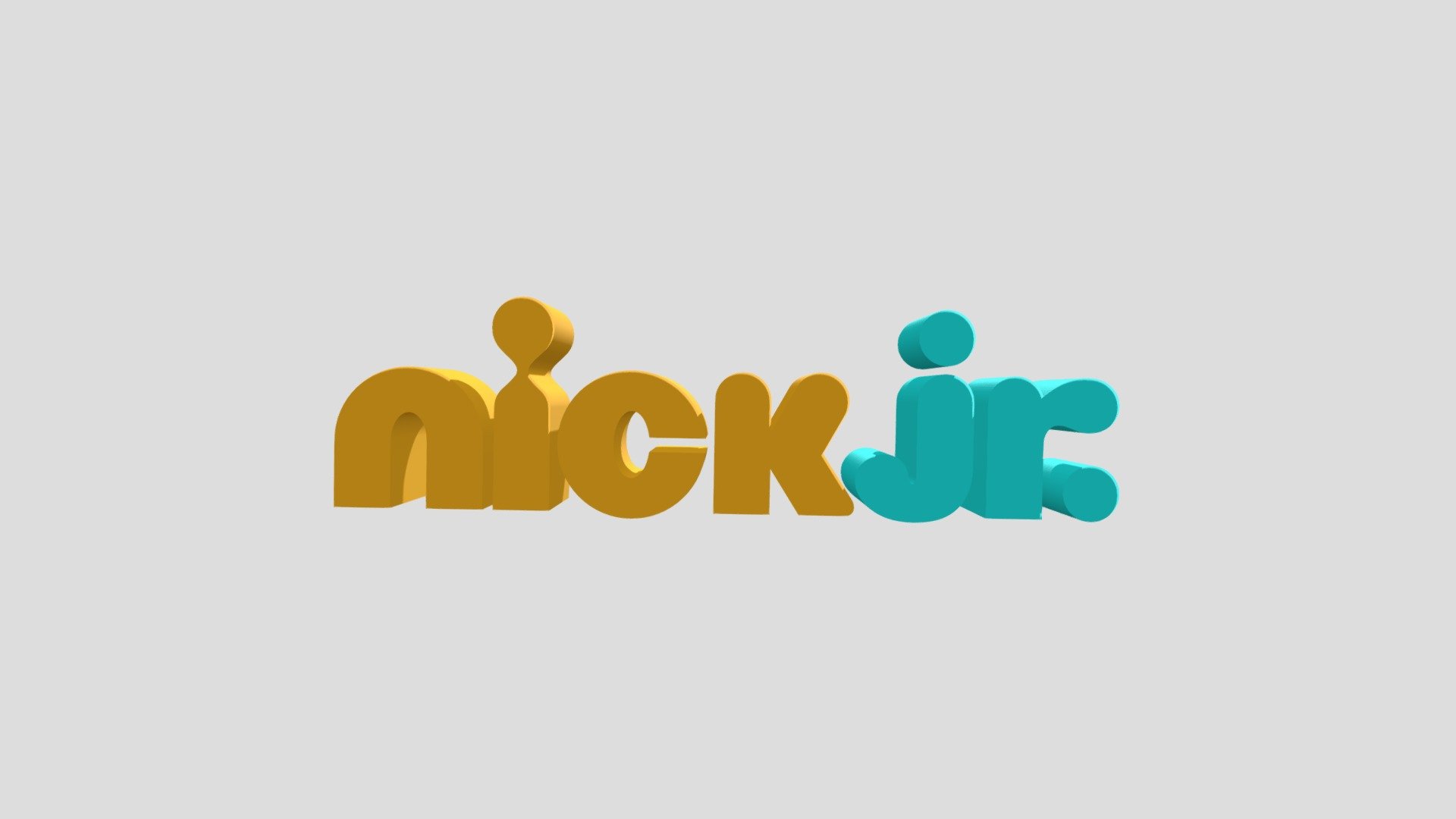 Nick jr logo - Download Free 3D model by federicogonz2124 [0c97e8f] - Sketchfab